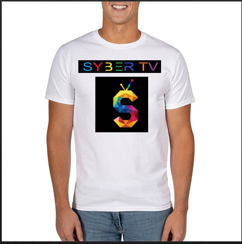 T-shirt Sybertv Logo Android Box WatchTV+ /If you know/PM for info, TV ...