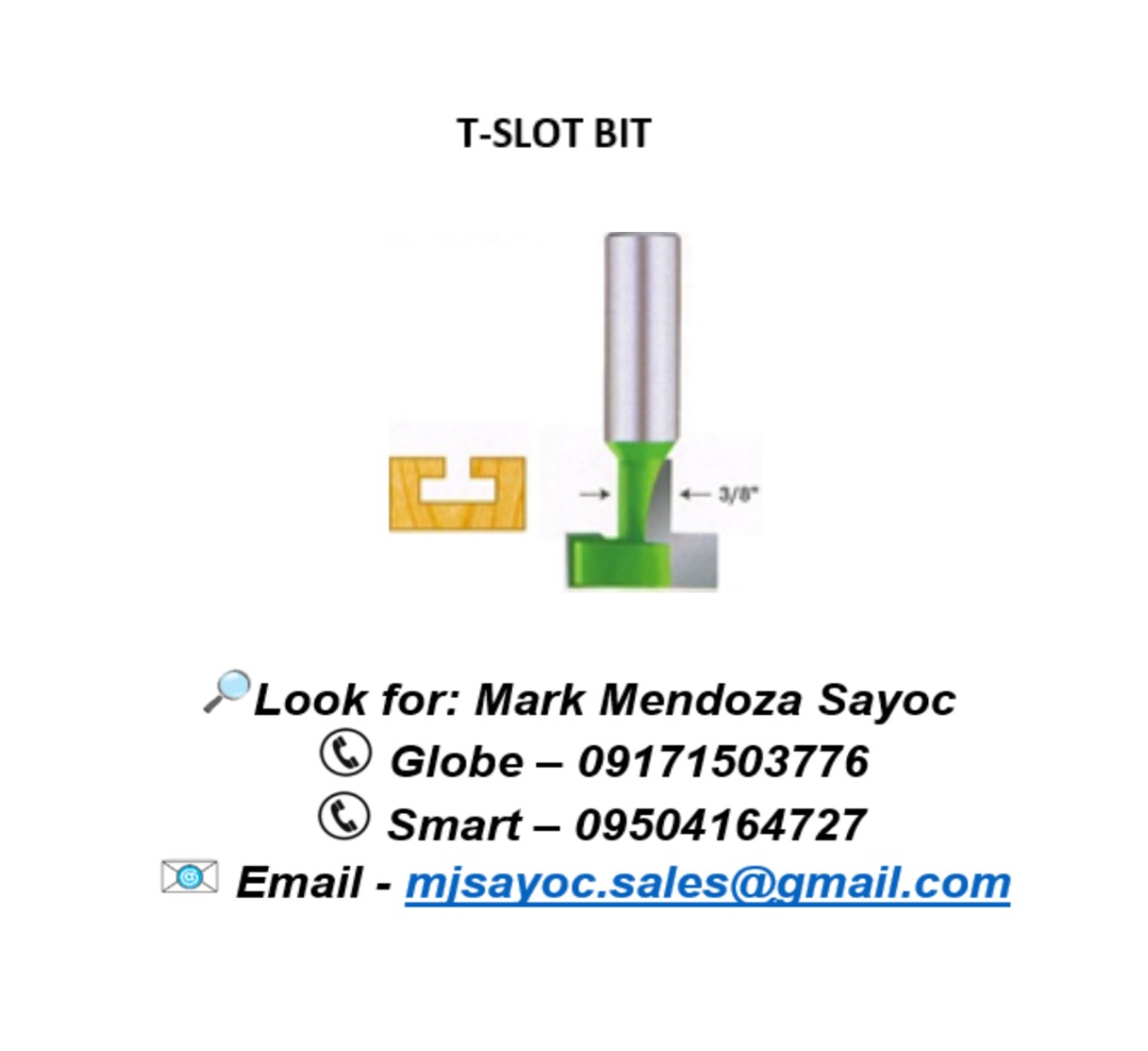 T-SLOT BIT, Commercial & Industrial, Construction Tools & Equipment on ...