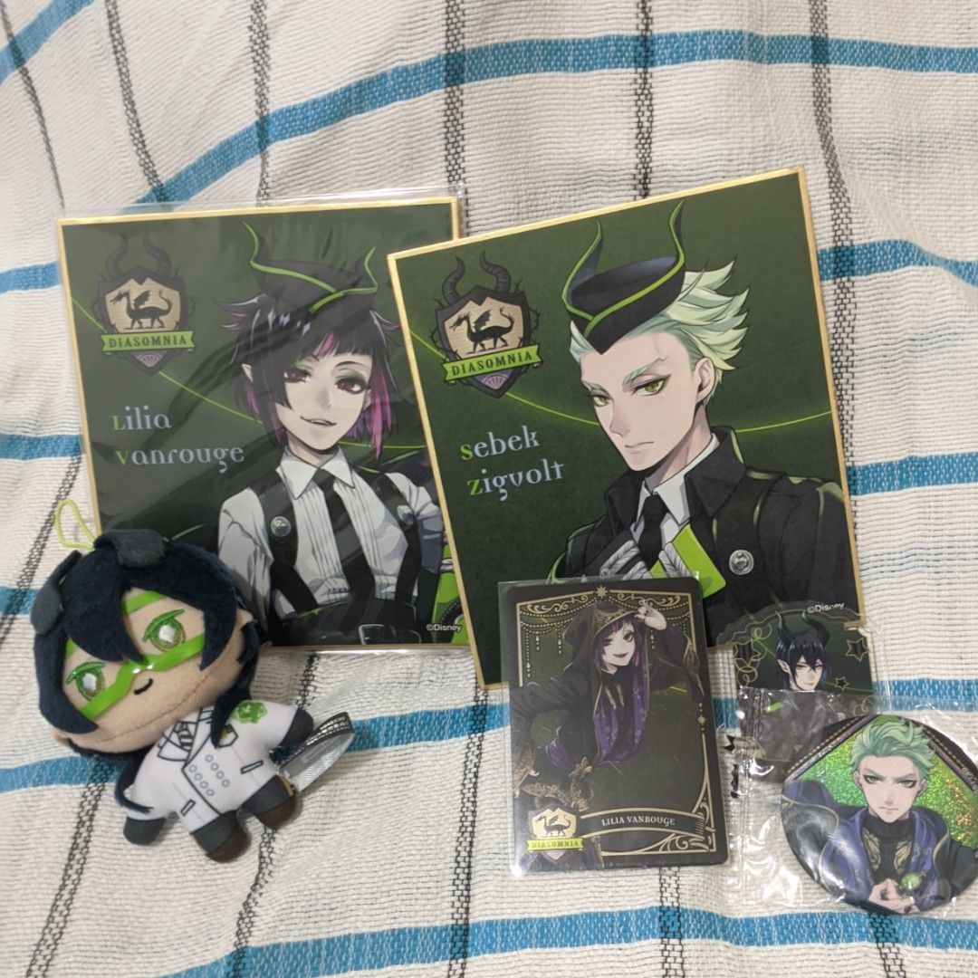 Twisted wonderland Diasomnia Set, Hobbies & Toys, Toys & Games on Carousell