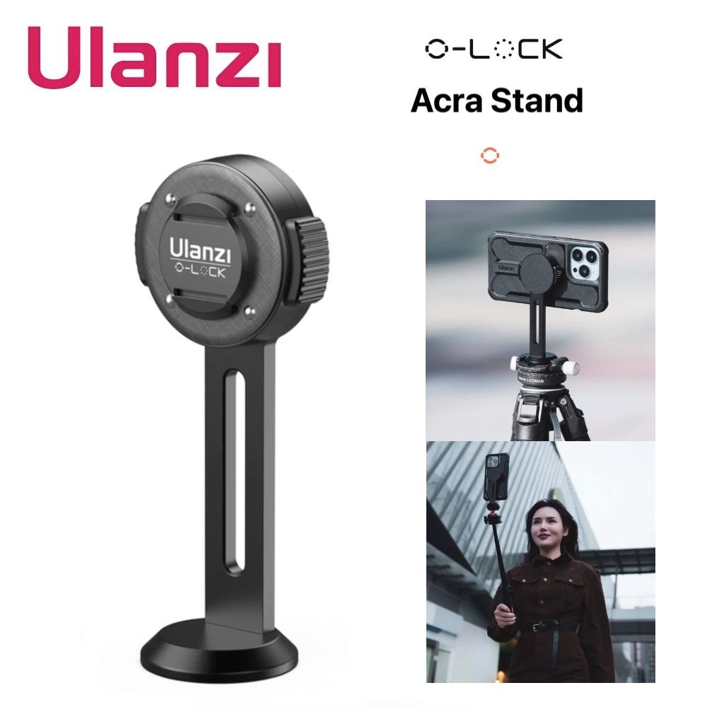 Ulanzi O-LOCK Arca Stand Quick Release Mount for Smartphone, Mobile ...