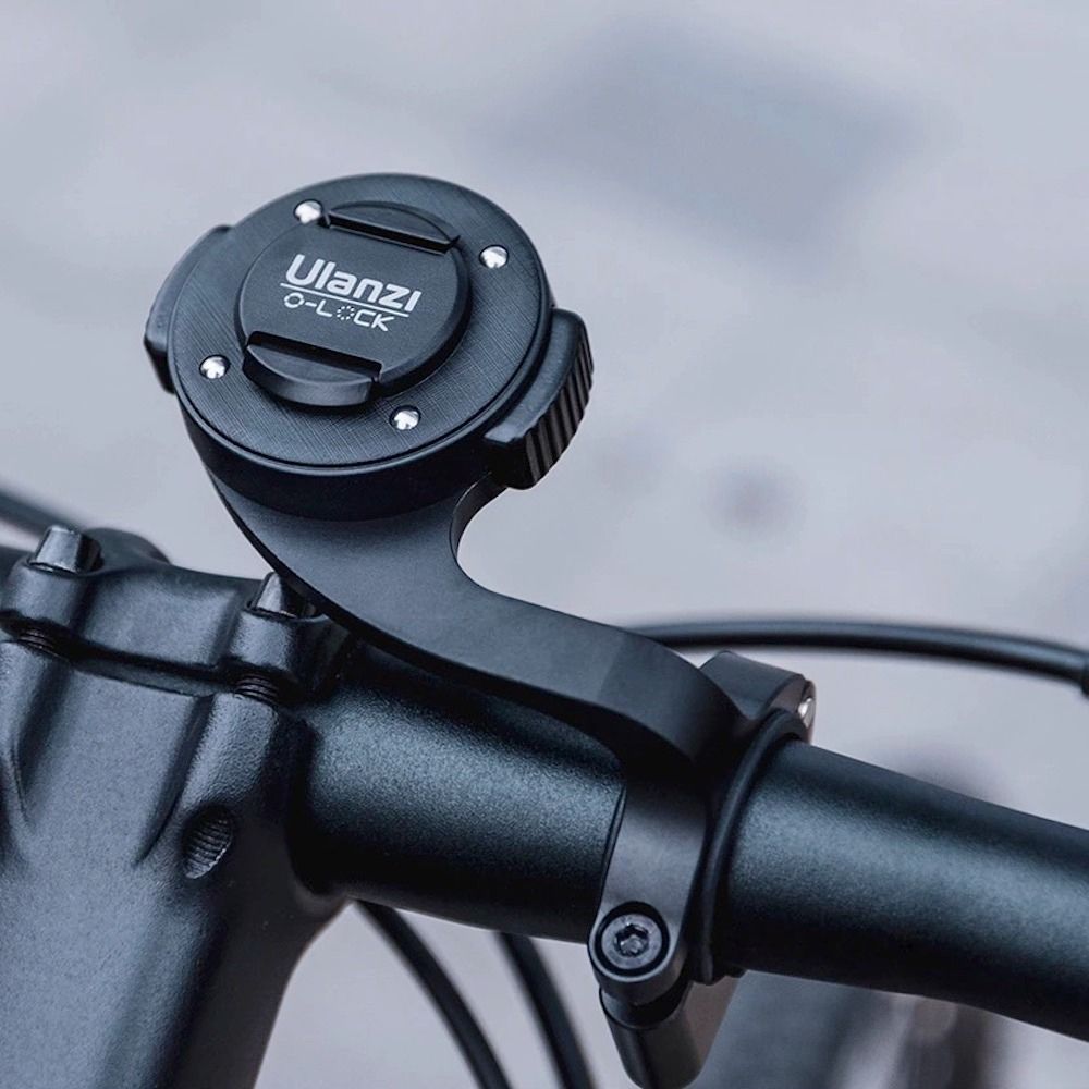 Ulanzi O-LOCK Bike Stand Quick Release Mount for Smartphone, Mobile ...