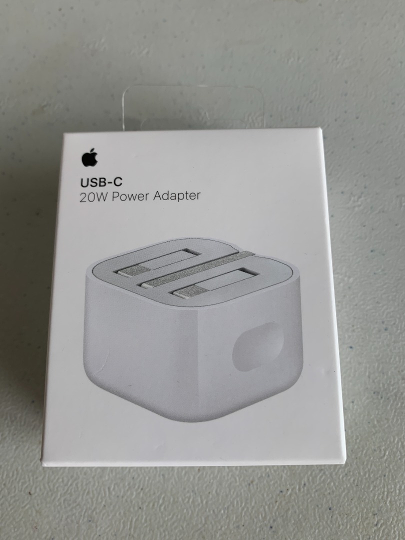 USB-C 20W Power Adapter (folding pins), Mobile Phones & Gadgets, Mobile ...