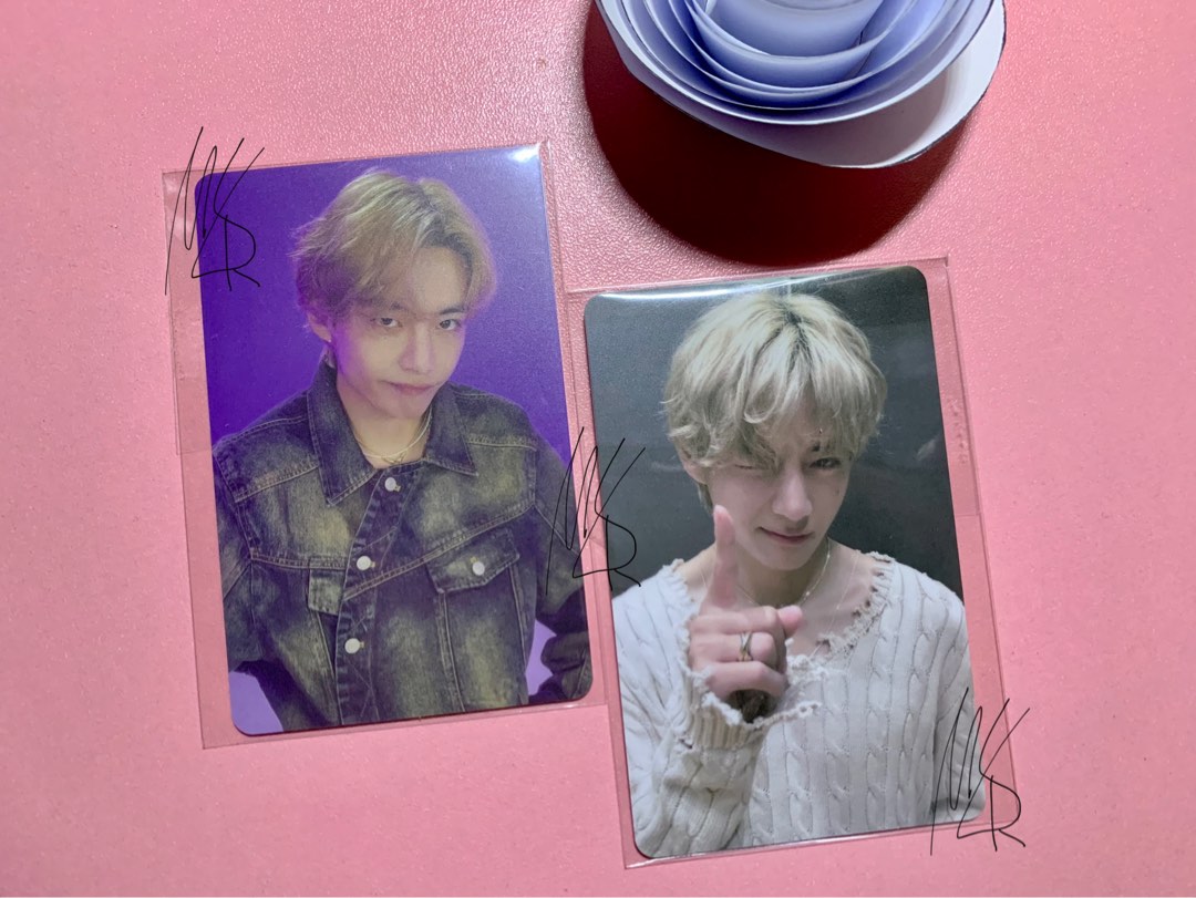 V layover taehyung bts pvc pc pob special gift, Hobbies & Toys ...