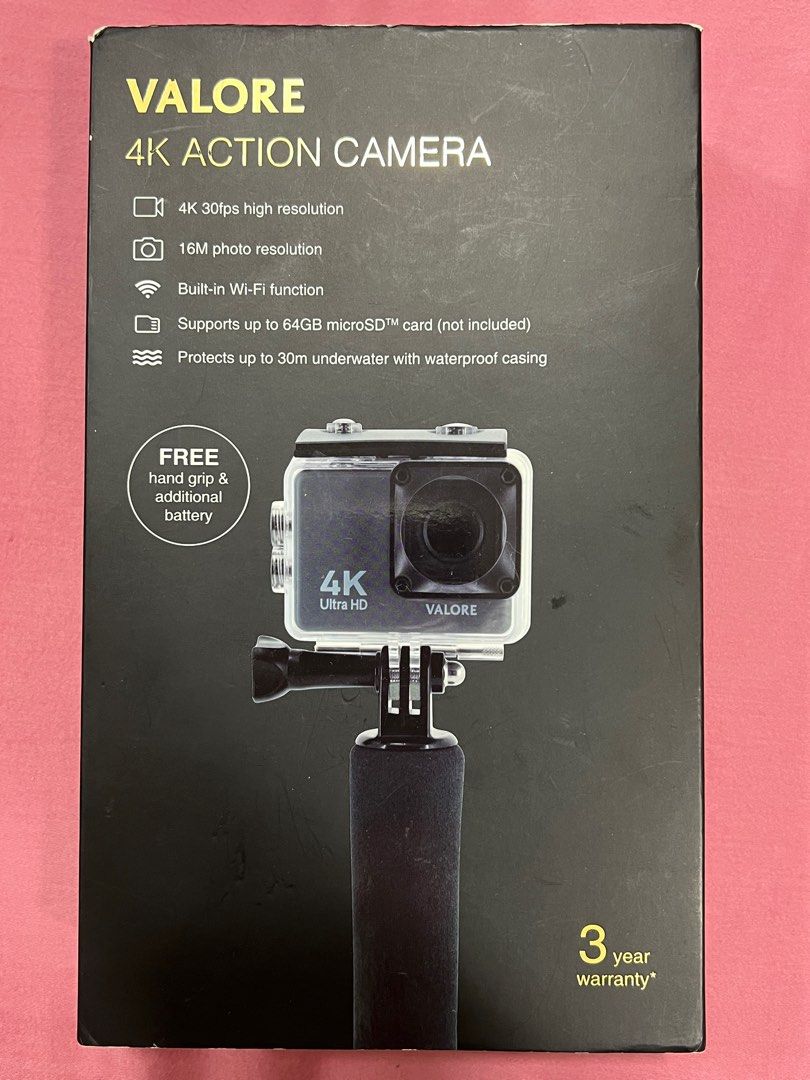 Valore 4K Action Camera VMS6t, Photography, Video Cameras on Carousell