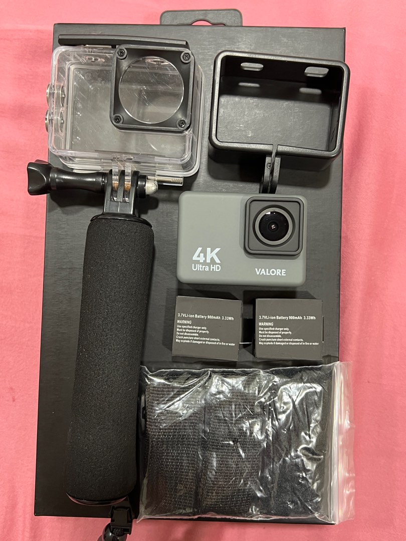 Valore 4K Action Camera VMS6t, Photography, Video Cameras on Carousell