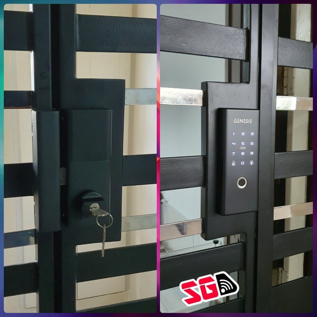 ⭐️VALUE BUNDLE⭐️ GENESIS GT01 Gate + GL01 Door Tuya Bluetooth Smart ...
