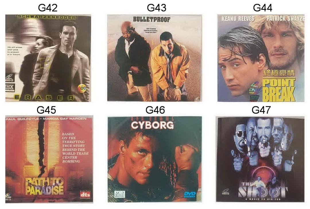 Various English Movies VCD, G42-G80, Hobbies & Toys, Music & Media, CDs ...