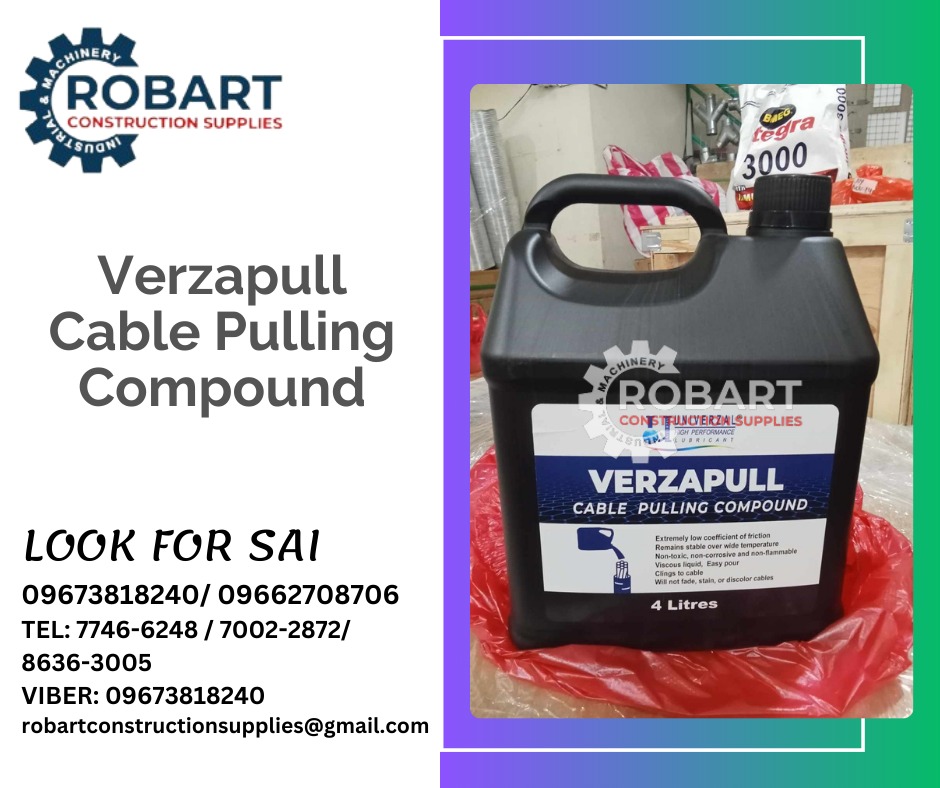 Verzapull Cable Pulling Compound, Commercial & Industrial, Construction ...
