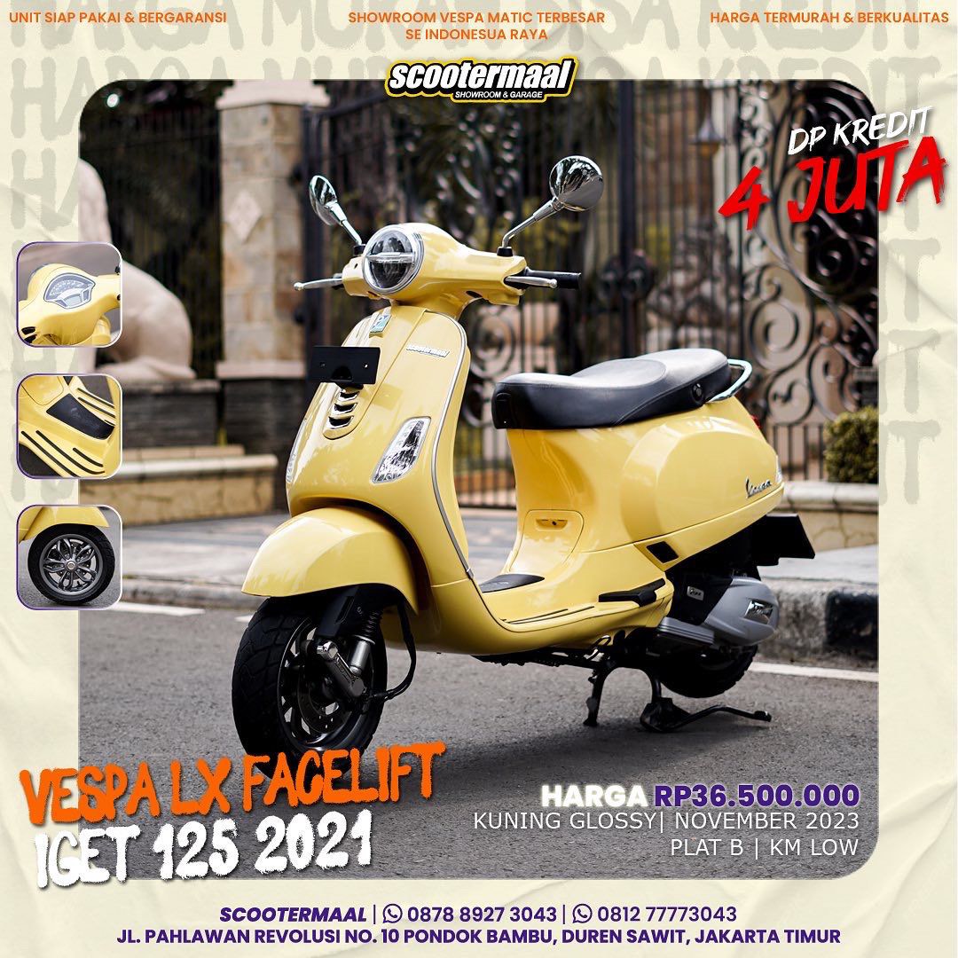 Vespa matic, Motor di Carousell