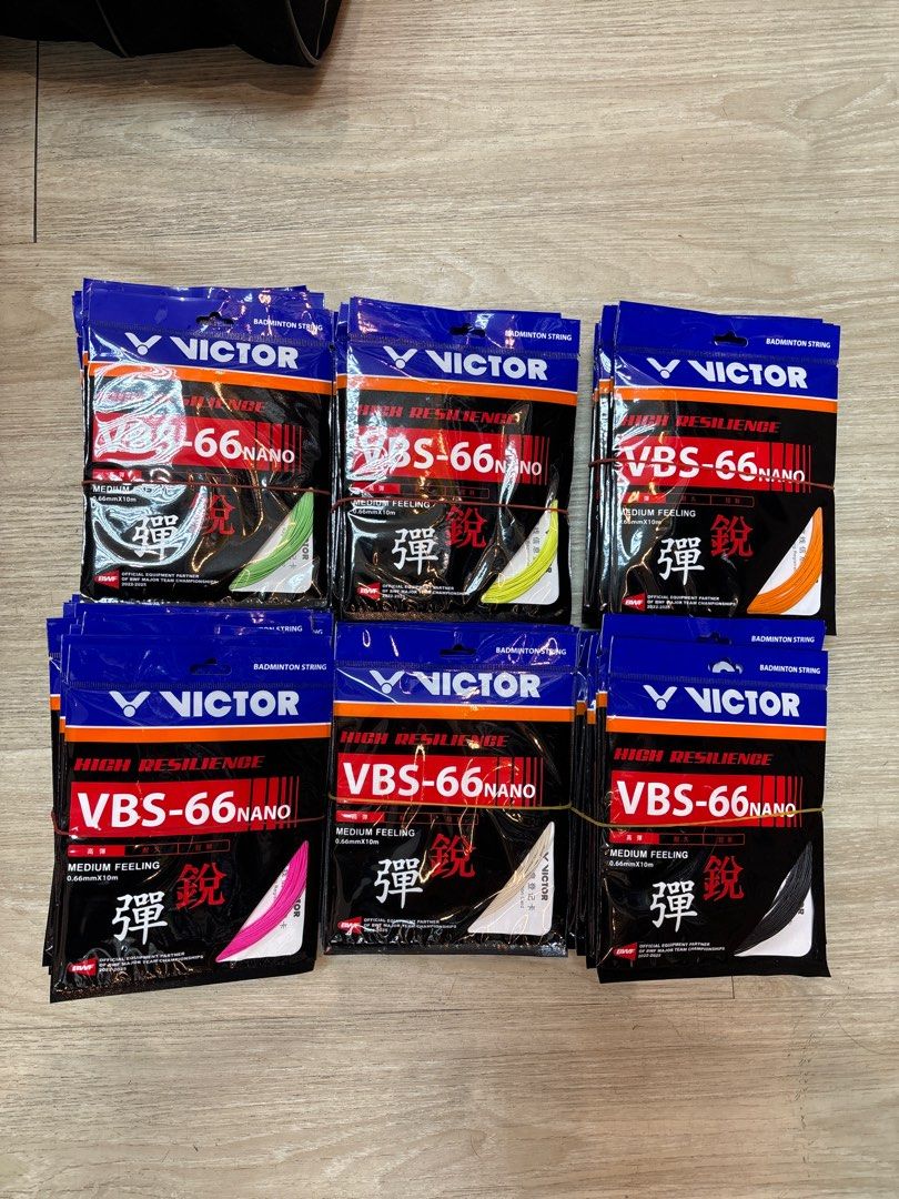 Victor String VBS-66 Nano (String only), Sports Equipment, Sports ...