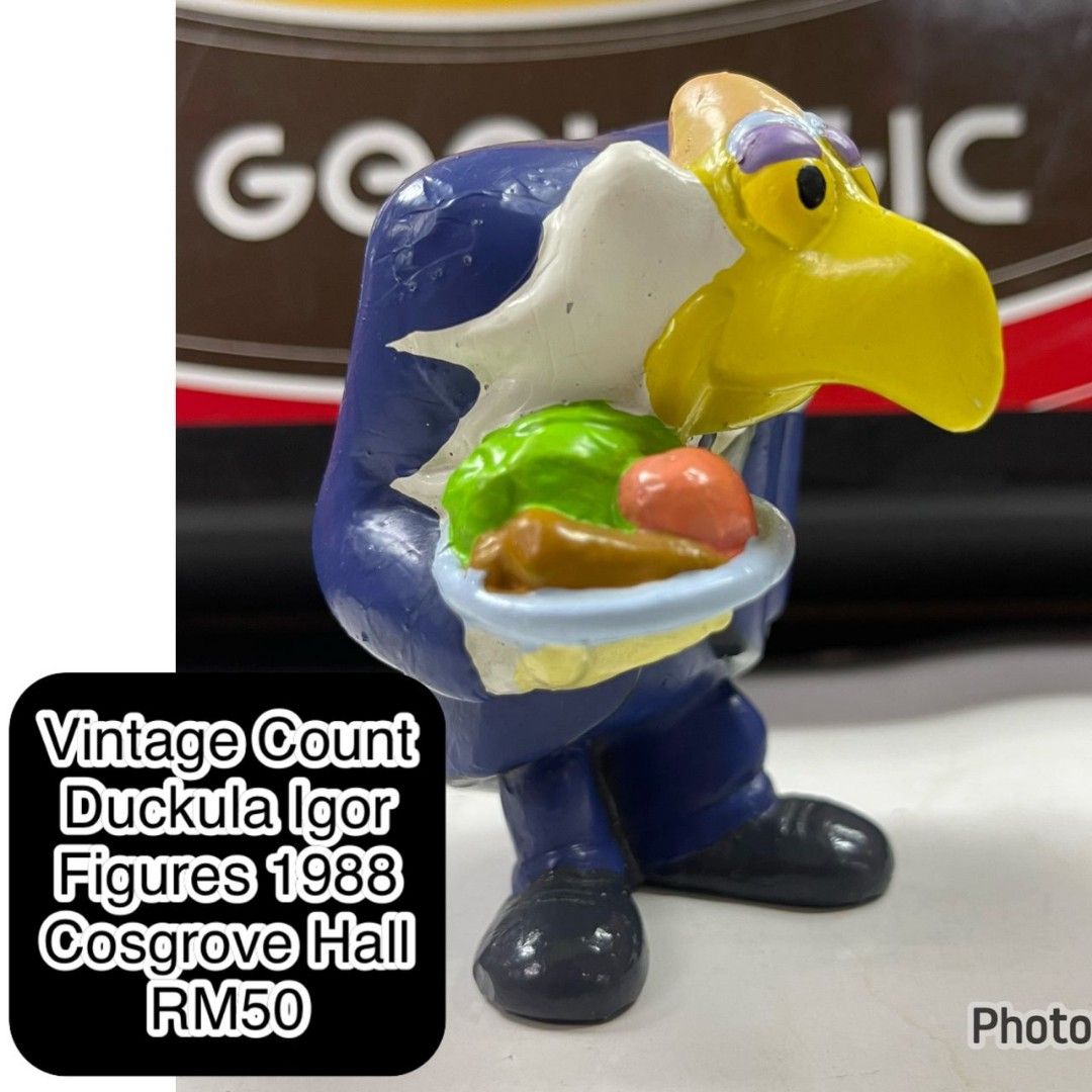 Vintage count duckula Igor figure 1988 cosgrove hall, Hobbies & Toys ...