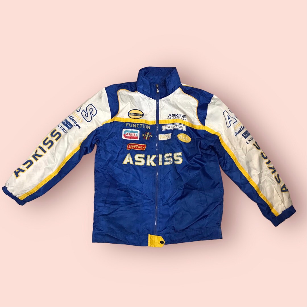 Vintage Racing Windbreaker, Men's Fashion, Coats, Jackets and Outerwear ...