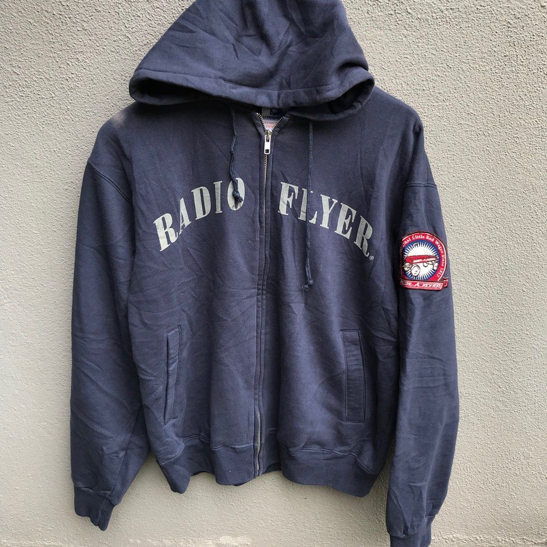 Vintage RADIO FLYER hoodie, Men's Fashion, Tops & Sets, Hoodies on ...