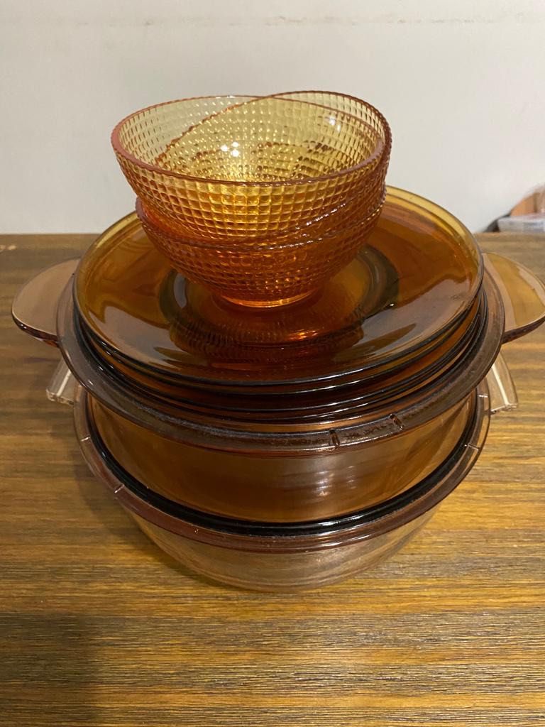 Vision pots and bowls set, Furniture & Home Living, Kitchenware ...