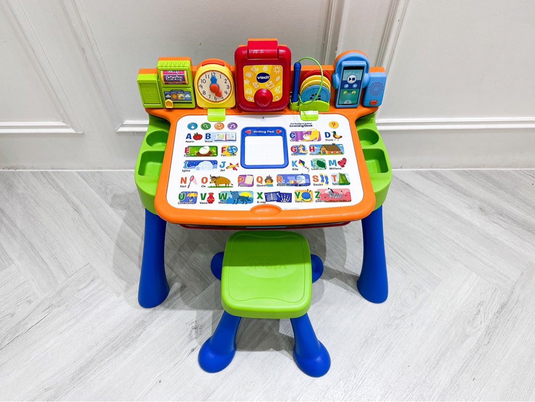 Vtech 5 in 1 Learning Desk (projector), Hobbies & Toys, Toys & Games on ...