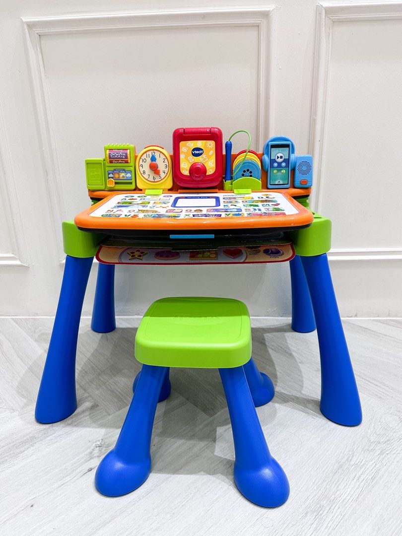 Vtech 5 in 1 Learning Desk (projector), Hobbies & Toys, Toys & Games on ...