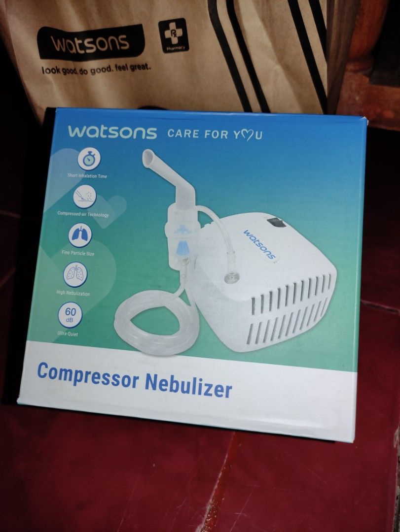 Watsons compressor nebulizer, Health & Nutrition, Medical Supplies ...