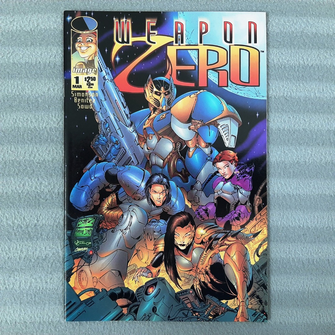Weapon Zero #1 (Image/Top Cow Comics) FIRST Issue (Walt Simonson, Joe Benitez, Aaron Sowd ...