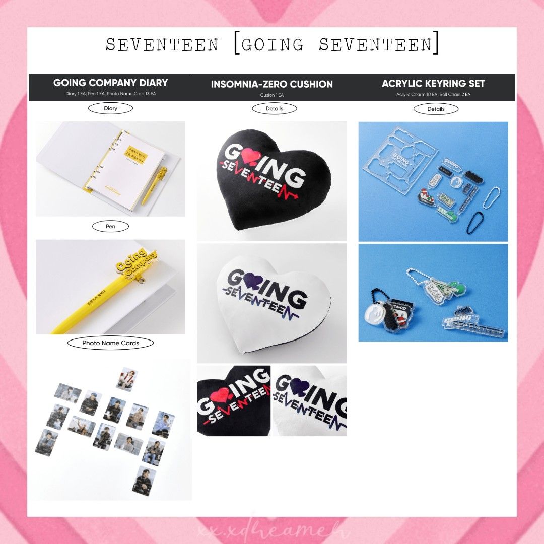 [Weverse] [SVT] Merch: [GOING SEVENTEEN], 預購 - Carousell