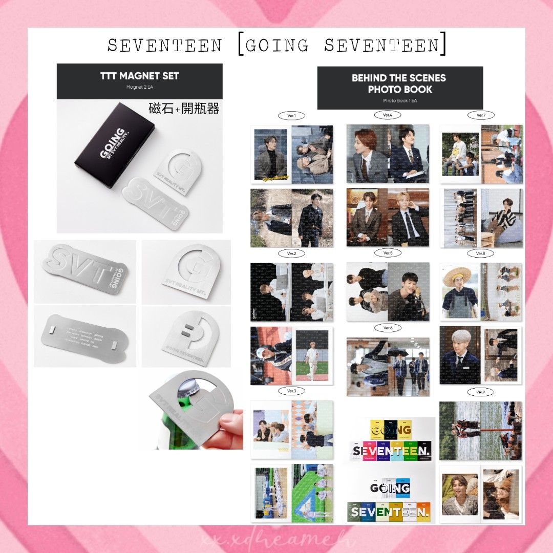 [Weverse] [SVT] Merch: [GOING SEVENTEEN], 預購 - Carousell