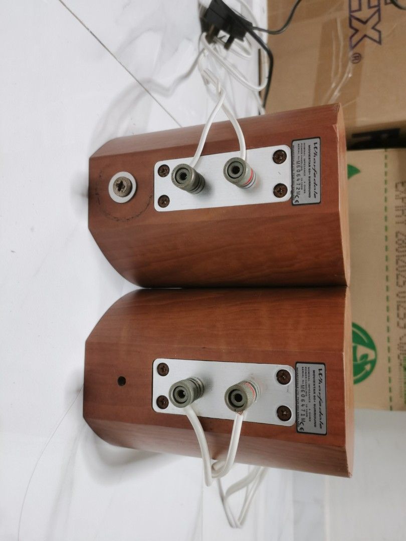 Wharfedale Mini HiFi speakers Model Movie star60+, 音響器材, Soundbar、揚聲器、藍牙喇叭、耳擴 - Carousell