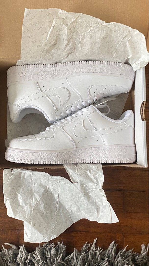 White Air Force one, Men's Fashion, Footwear, Sneakers on Carousell