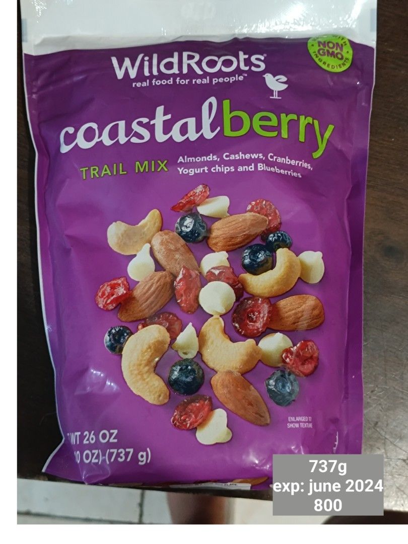 Wild roots trail mix 737g, Food & Drinks, Other Food & Drinks on Carousell