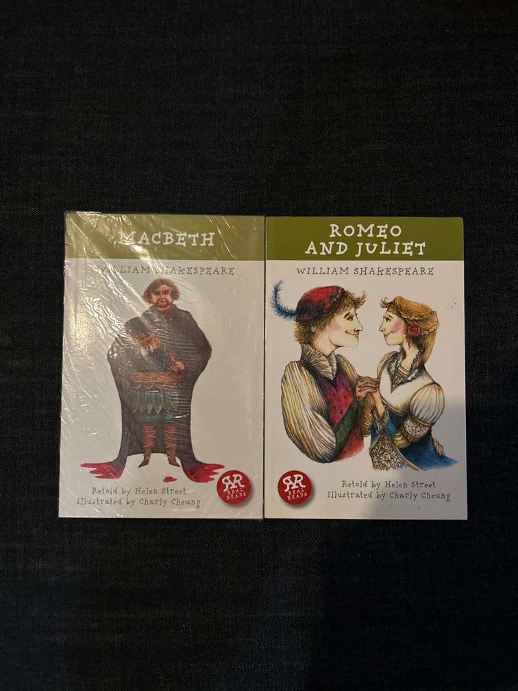 William Shakespeare books (Macbeth & Romeo and Juliet), Hobbies & Toys ...