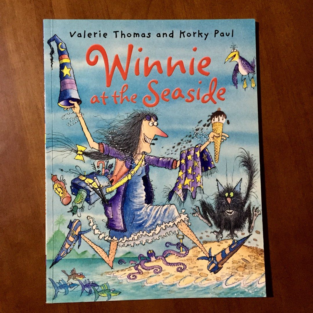 Winnie At The Seaside by Valerie Thomas and Korky Paul, Hobbies & Toys ...