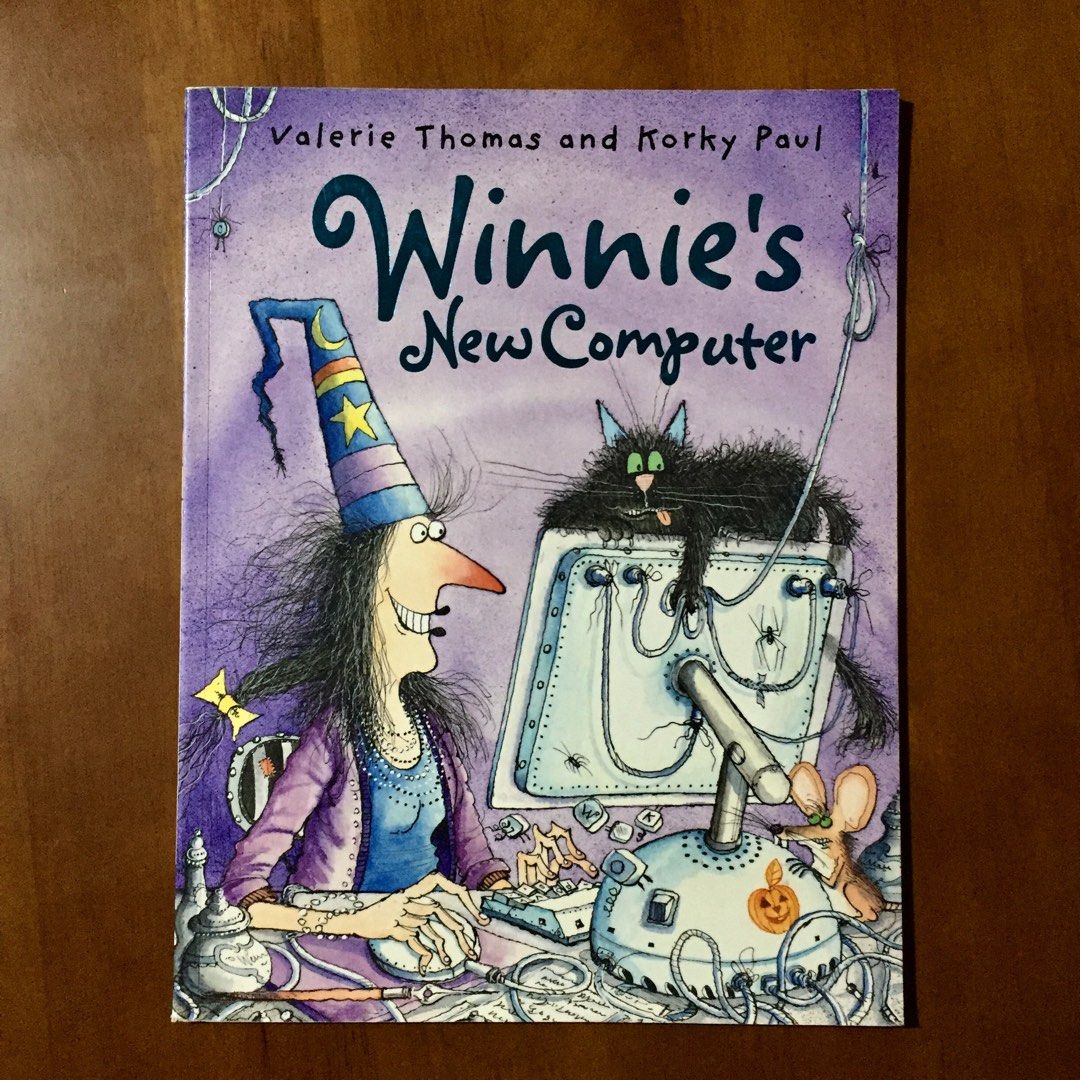 Winnie’s New Computer by Valerie Thomas and Korky Paul, Hobbies & Toys ...
