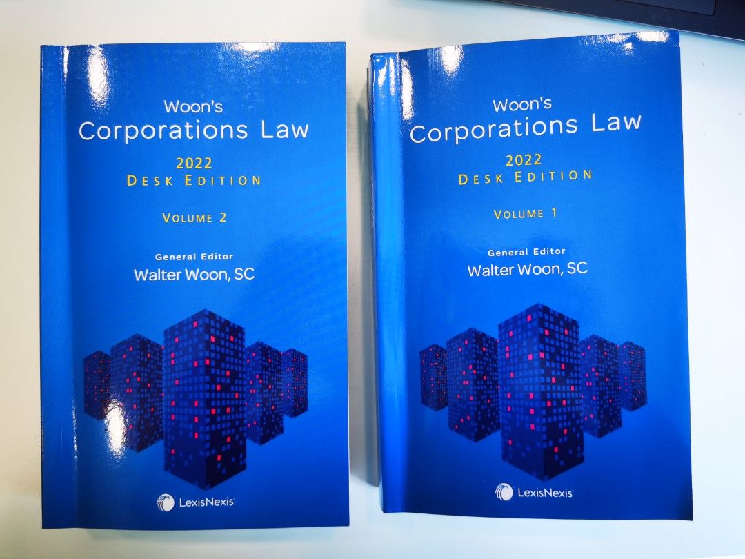 Woon's Corp Law 2022 (Vol 1 + Vol 2), Hobbies & Toys, Books & Magazines ...