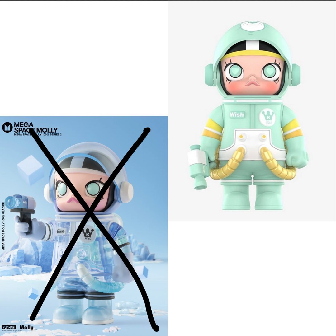 WTS : SPACE MOLLY V2 100% - Wish Bear, Hobbies & Toys, Toys & Games on ...