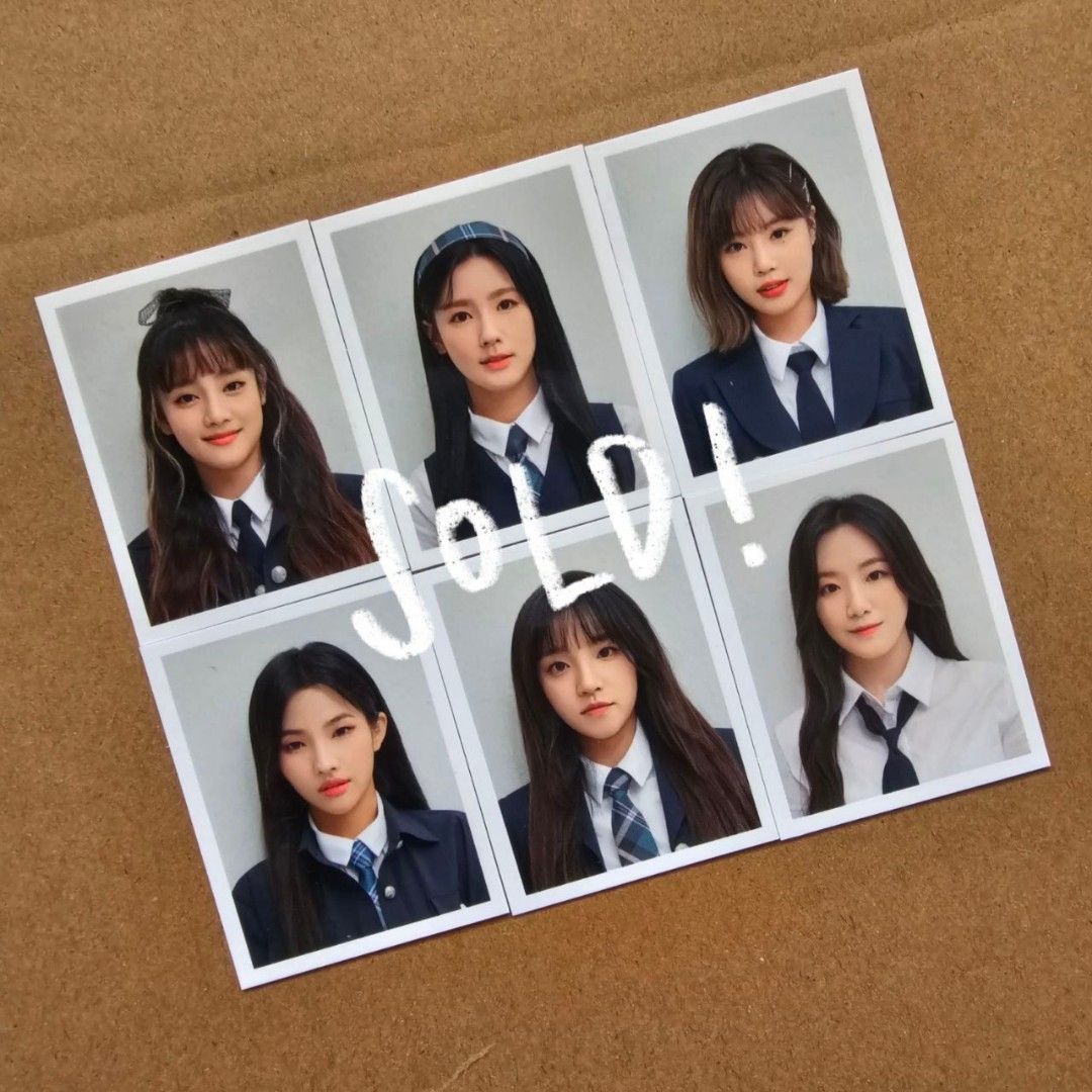wts official gidle ot6 soojin tarot and id pcs, Hobbies & Toys ...