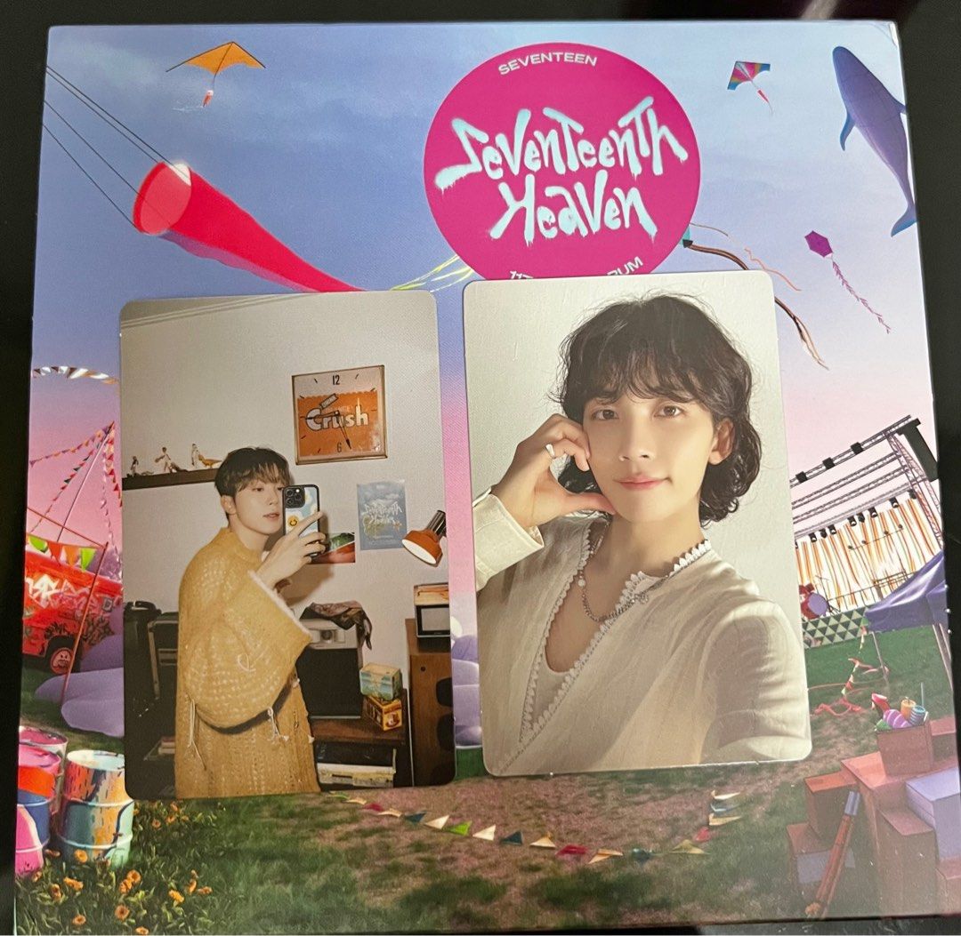 [wts] seventeen svt seventeenth heaven 526 version album pc photocard, Hobbies & Toys ...