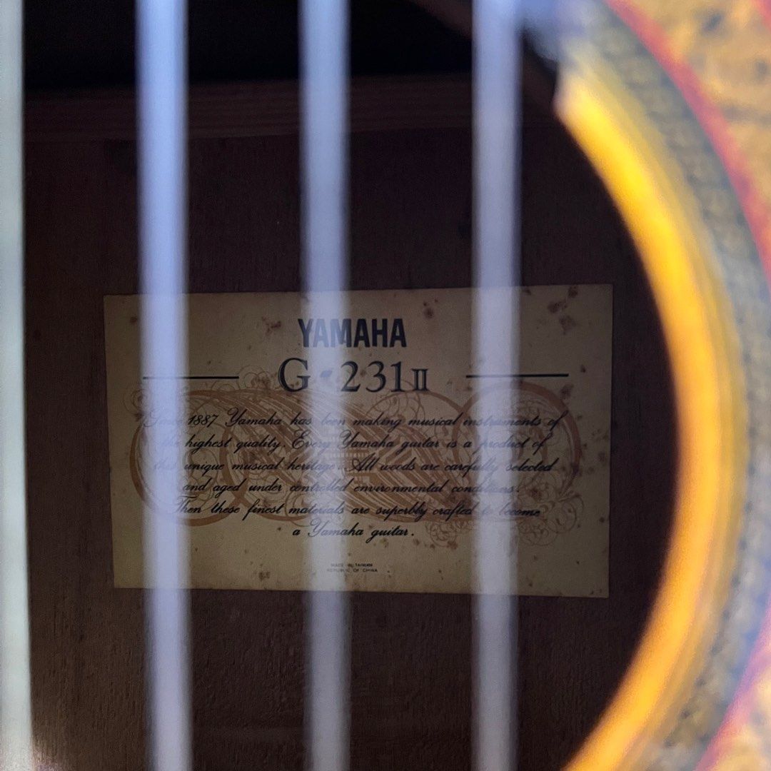 Yamaha G-231 II Classical Guitar, Hobbies & Toys, Music & Media, Musical Instruments on Carousell