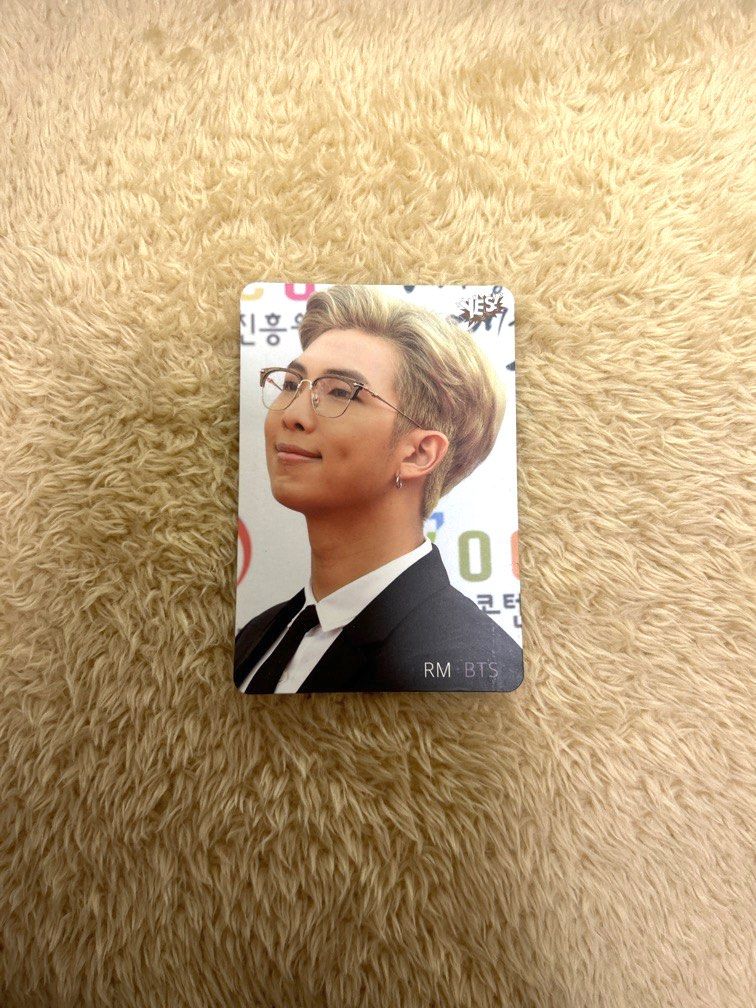 Yescard BTS RM Rap Monster, 興趣及遊戲, 收藏品及紀念品, 韓流 - Carousell