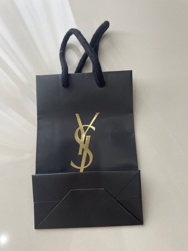 YSL Paper Bag - S size, Luxury, Accessories on Carousell