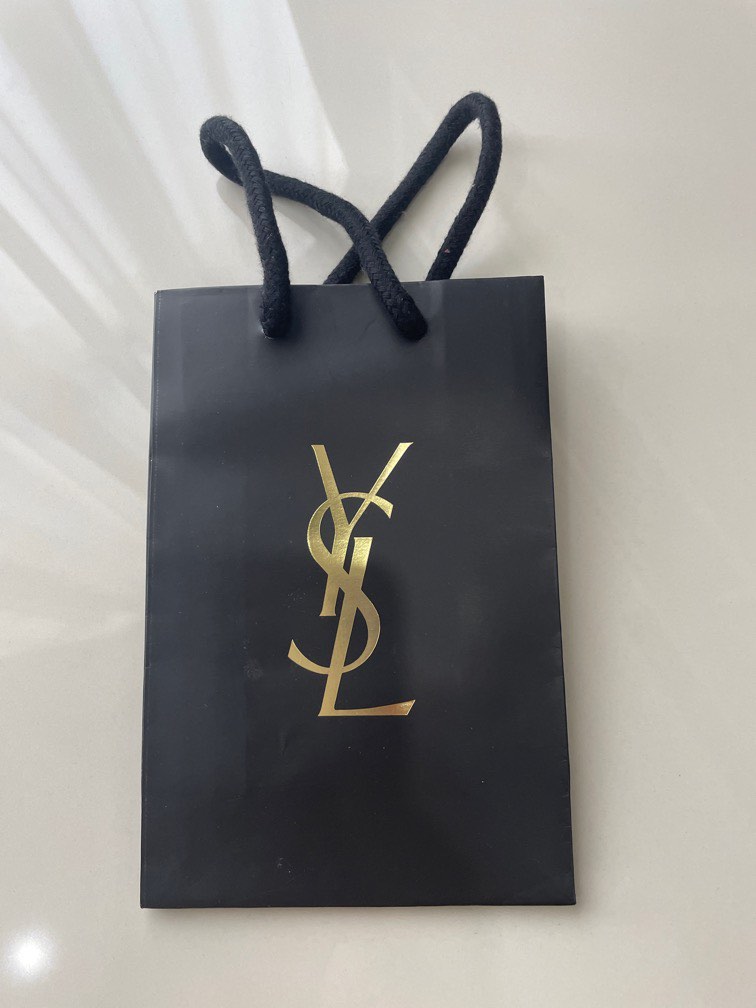 YSL Paper Bag - S size, Luxury, Accessories on Carousell