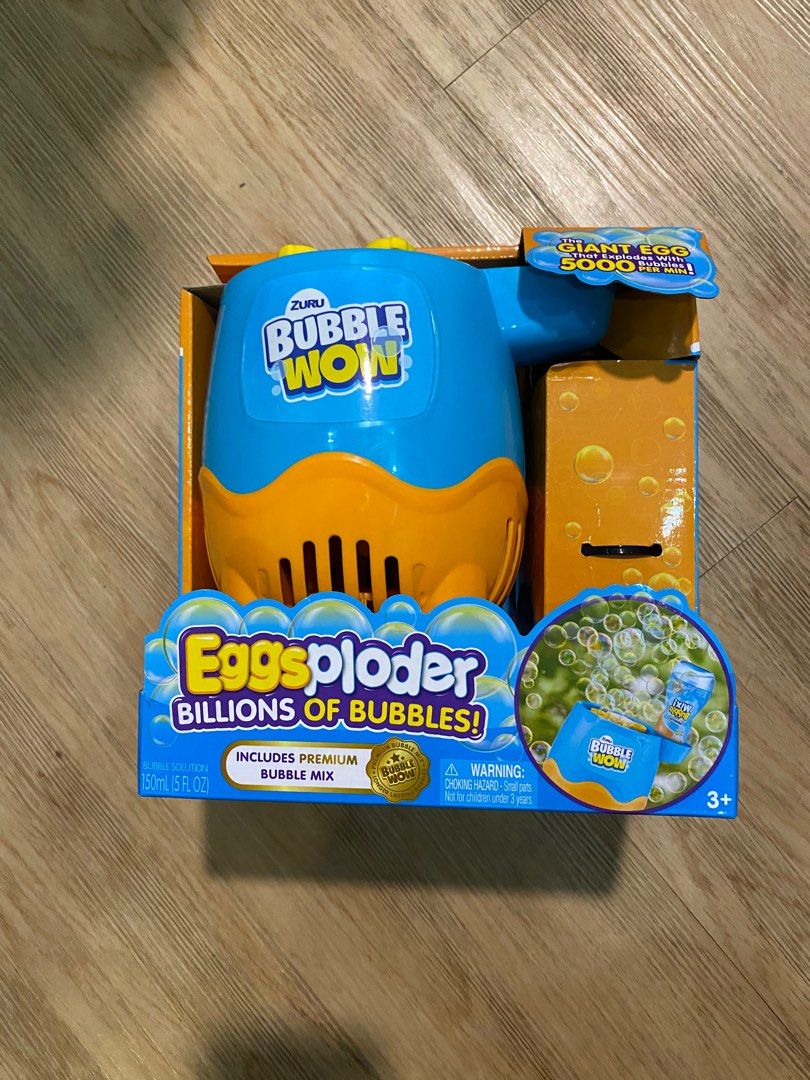 zuru bubble wow eggsplorer Bubble Maker, Hobbies & Toys, Toys & Games ...