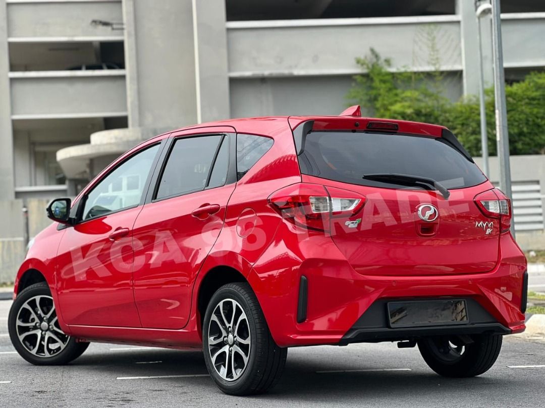 2022 PERODUA MYVI 1.5X RED, Cars, Vehicle Rentals on Carousell