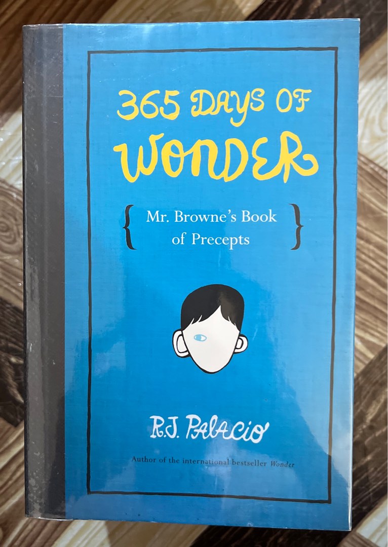 365 Days of Wonder - RJ Palacio, Hobbies & Toys, Books & Magazines ...