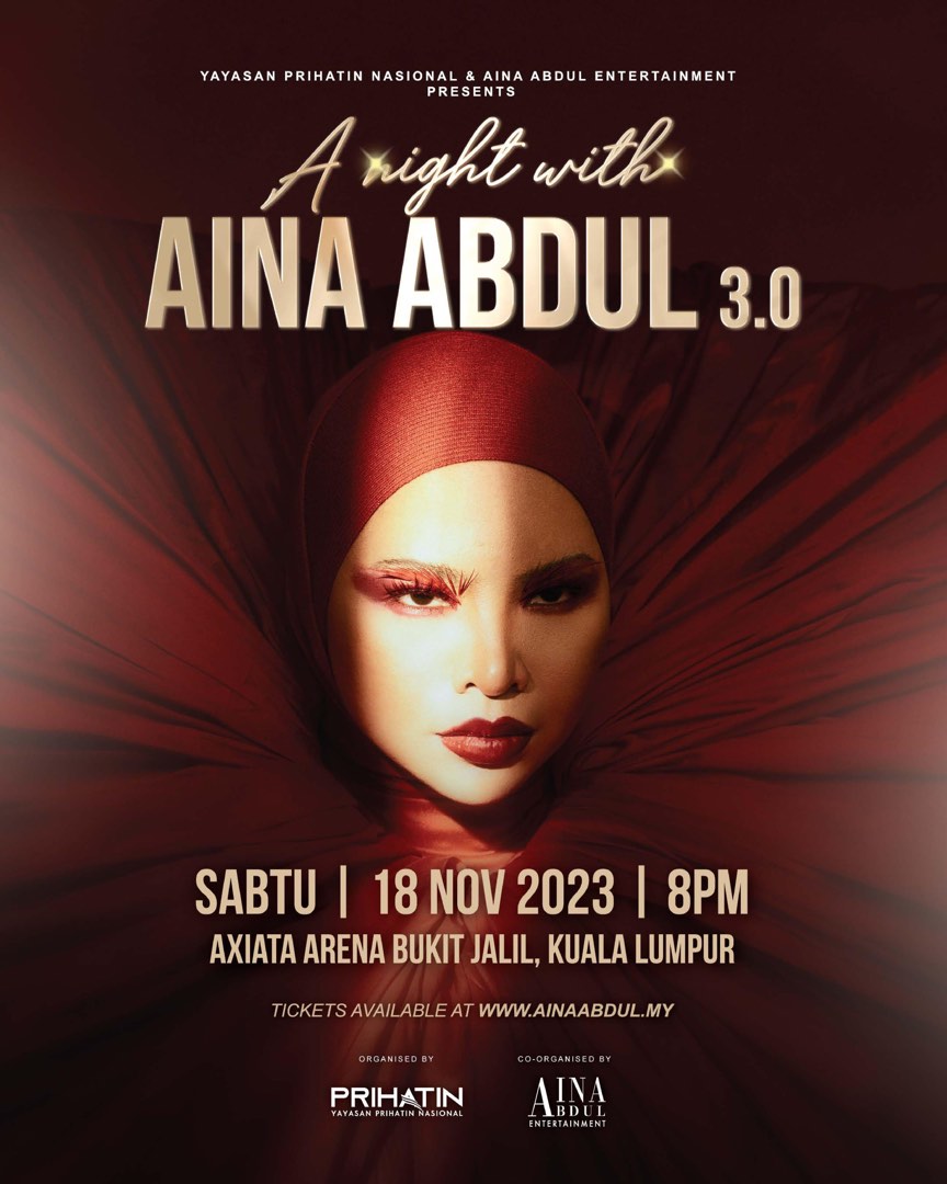 3x SILVER 416 A Night with Aina Abdul, Tickets & Vouchers, Event ...
