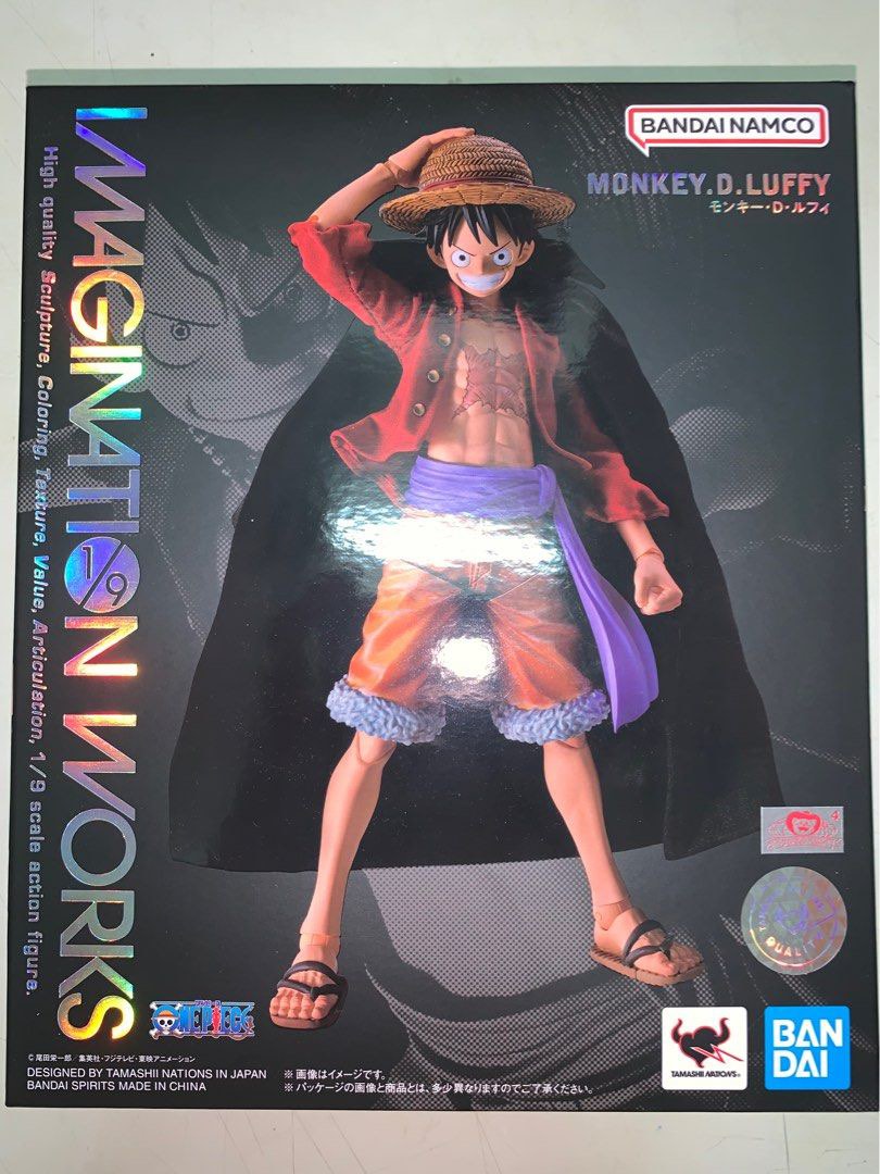 全新行版 1/9 IMAGINATION WORKS 路飛 Luffy 蒙其・D・魯夫, 興趣及遊戲, 玩具 & 遊戲類 - Carousell