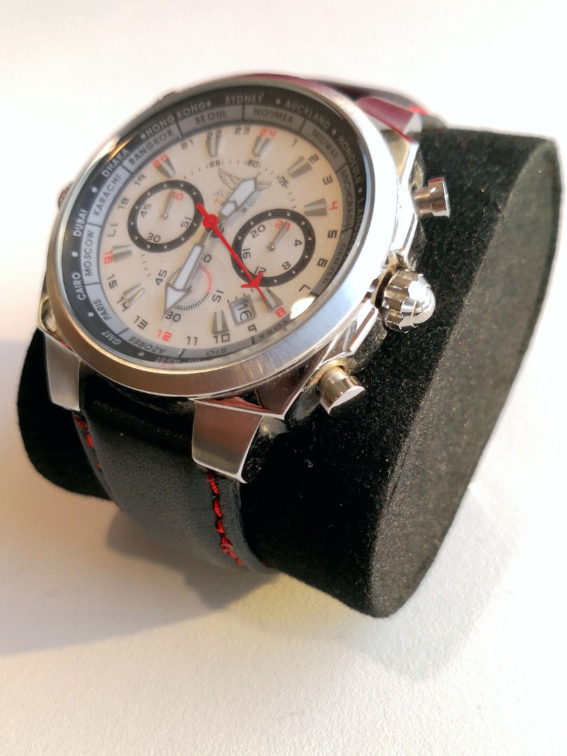 Aviator F-series (global time zone) Men's watch, Men's Fashion, Watches ...