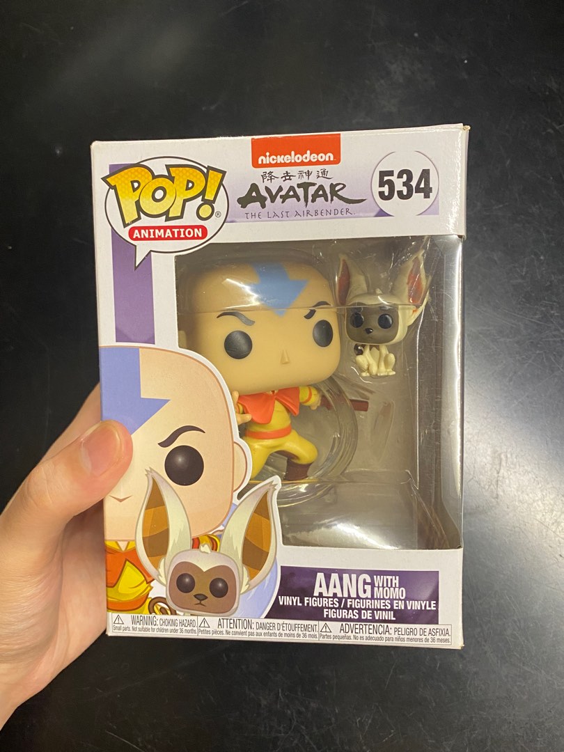 Aang Funko Pop! - Animation 534 OG Release, Hobbies & Toys, Toys ...