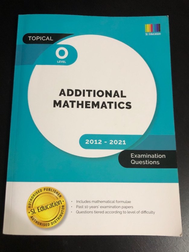 ADDITIONAL MATHEMATICS : TOPICAL TYS, Hobbies & Toys, Stationery ...