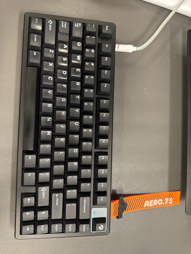 Aero75 keyboard, 電腦＆科技, 電腦周邊及配件, 電腦鍵盤及相關產品 - Carousell