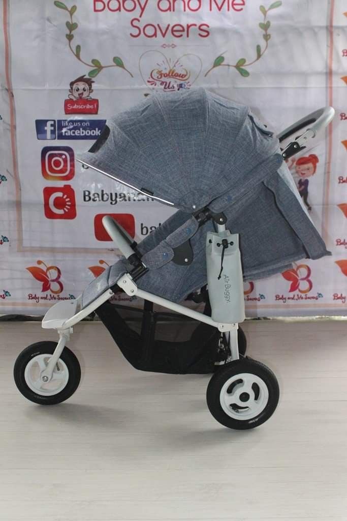 Airbuggy Mimi 3 Wheel Heavy Duty Jogger Baby Stroller, Babies & Kids ...