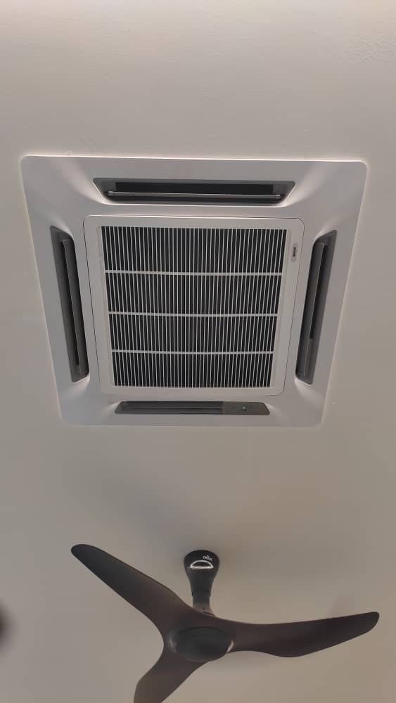 Aircond CEILING CASSETTE EXPOSED 2hp 2.5hp 3hp 5hp York Acson Daikin Free Installation service ...