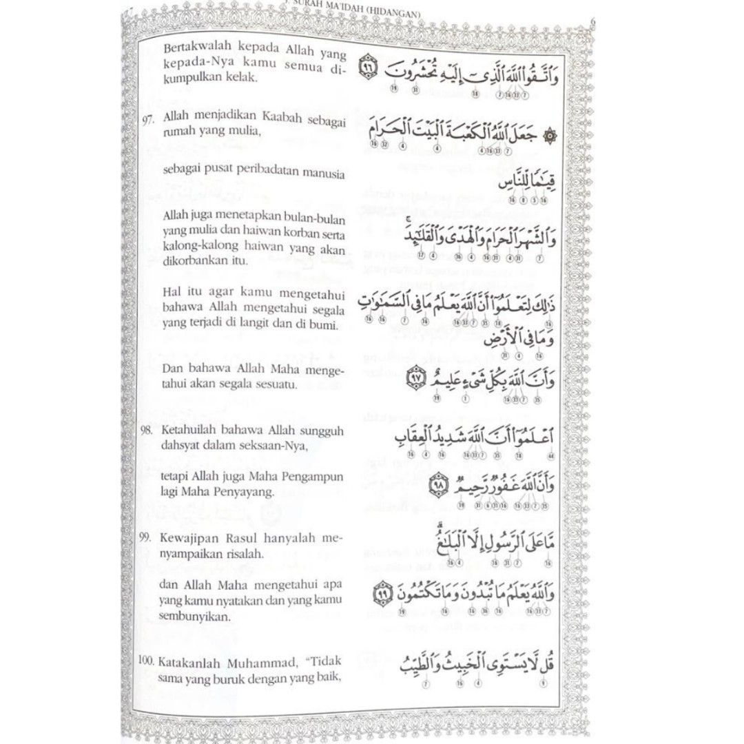 AL-QURAN RASM UTHMANI BERTAJWID DAN DISERTAI MAKNA JILID 3, Hobbies ...
